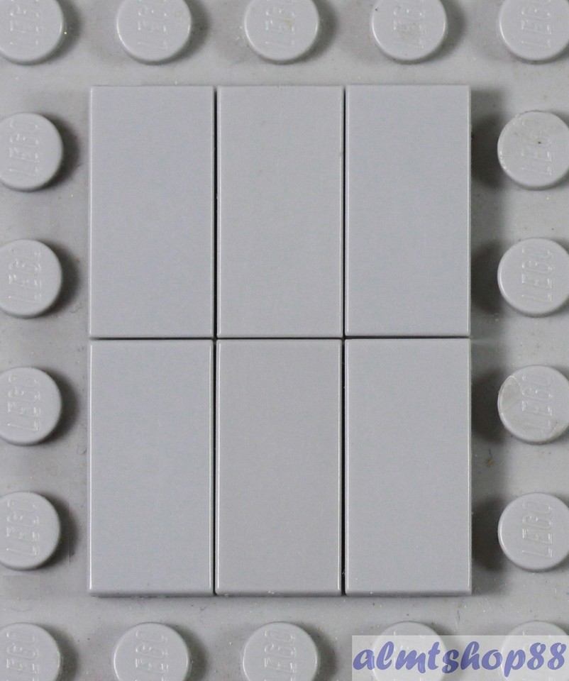 LEGO - 1x2 Tiles - PICK YOUR COLORS - Finishing Plate Smooth Flats ...