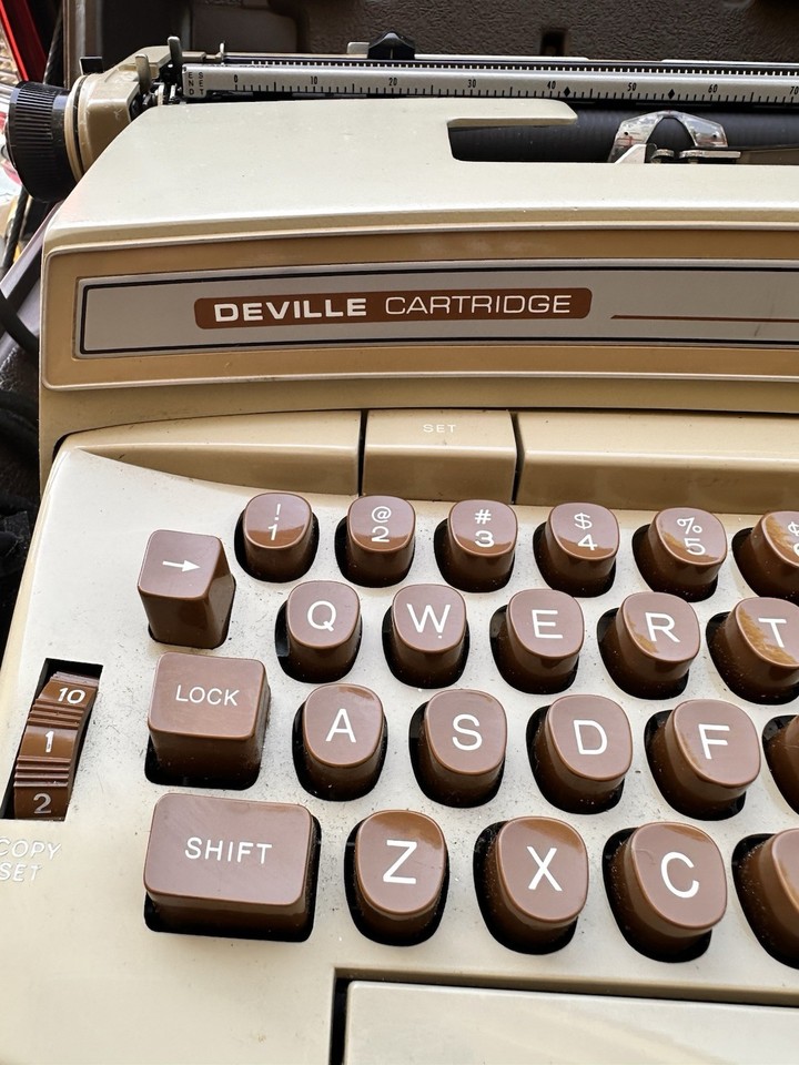 Vintage Smith-Corona Coronet Super 12 Coronamatic Electric Typewriter w ...