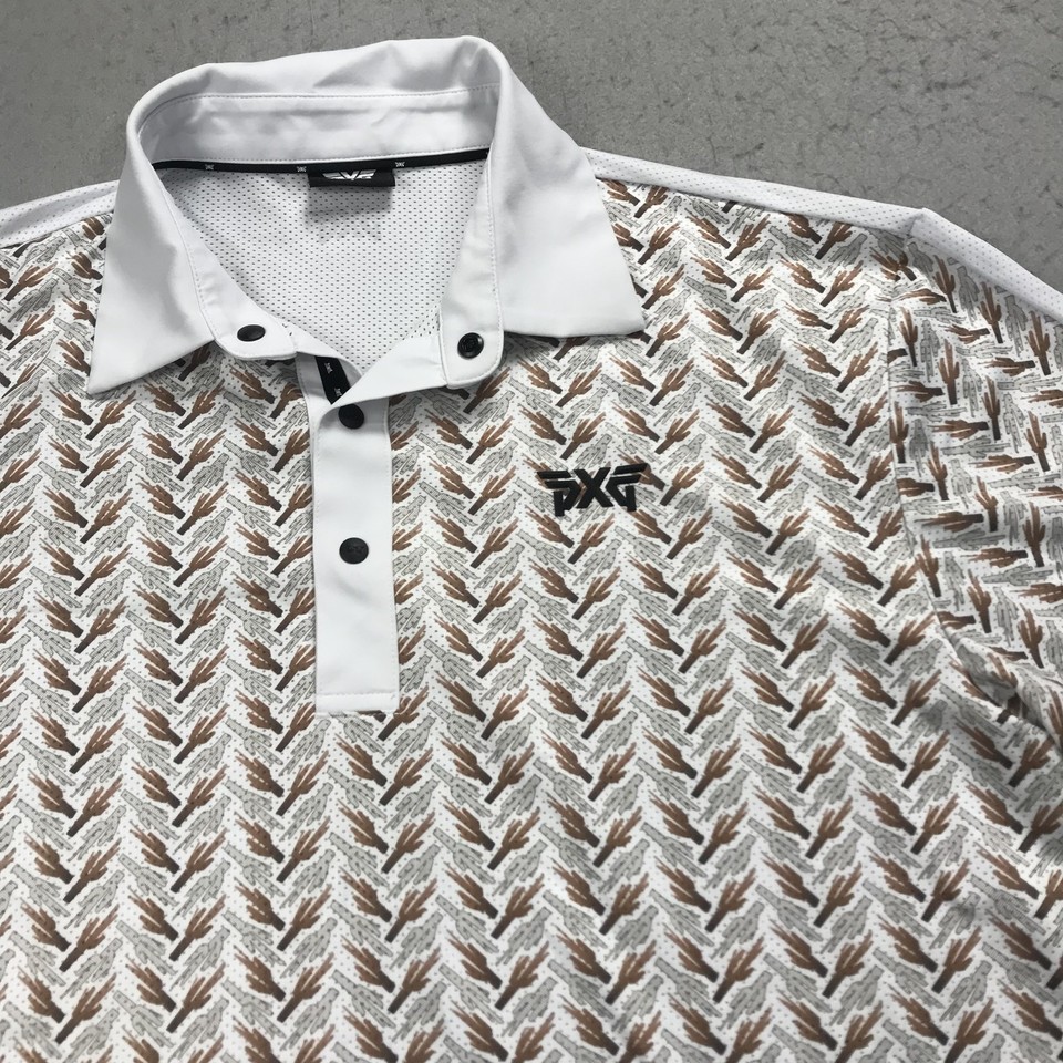PXG Polo Shirt Mens Small Cactus Parsons Xtreme Golf Performance ...