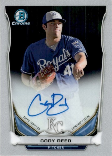 2014 Bowman Chrome #BCAP-CR Cody Reed Prospect Autographs Perfect. Free ...