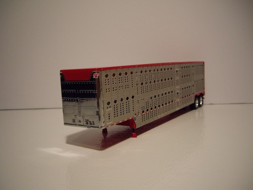 DCP FIRST GEAR 1/64 SILVER AND RED WILSON SILVER STAR TANDEM AXLE ...