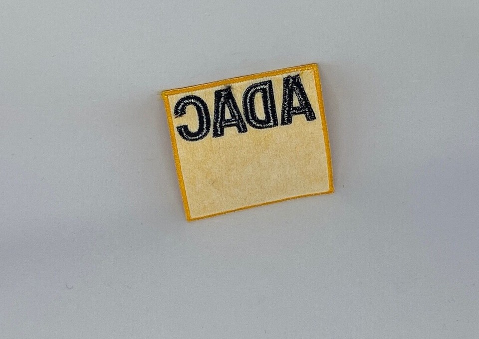 ADAC Patch German Automobile Club Car Allgemeiner Deutscher Automobil ...