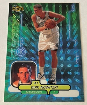 1998-99 UD Ionix Dirk Nowitzki #69 Electrix Rookie Card RC Dallas ...