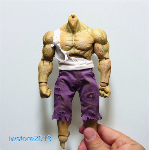 1/12 Purple Pants Trousers Tattered Tops F 6" Male Memory Toys Hulk ...