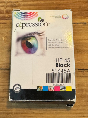 HP 51645A 45 Ink Printer Cartridge - Black - Compatible NEW FREE ...