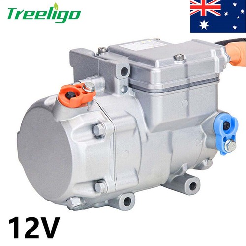 12V DC 18CC Electric Air Conditioning Compressor 3 Speeds Universal Low ...