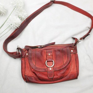 Fossil Red Leather Purse | semashow.com