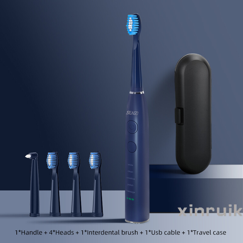 Seago electric sonic toothbrush with USB charging and long battery life ...