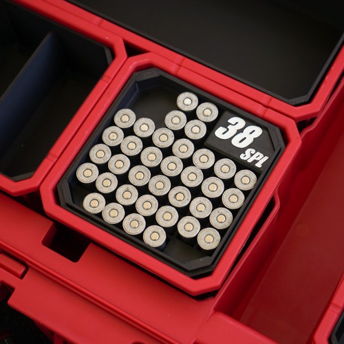 Milwaukee Packout Bin Insert for 38 Special - Ammo Box Organizer ...