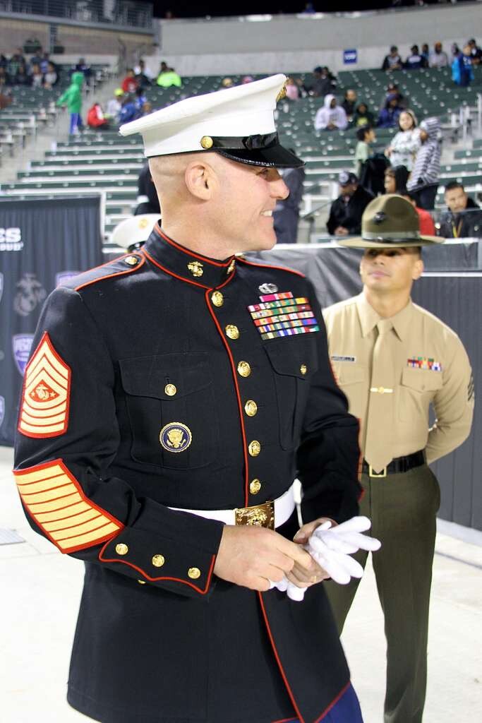 USMC Sergeant Major of the Marines E-9 Dress Rank Sleeve Patches ...