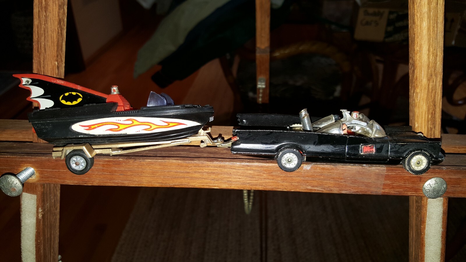 Batmobile and Bat Boat n Trailer Diecast car | eBay