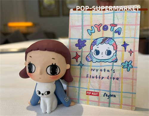 Daze-POP MART NYOTA'S Fluffy Life Series Blind Box Confirmed Figures ...