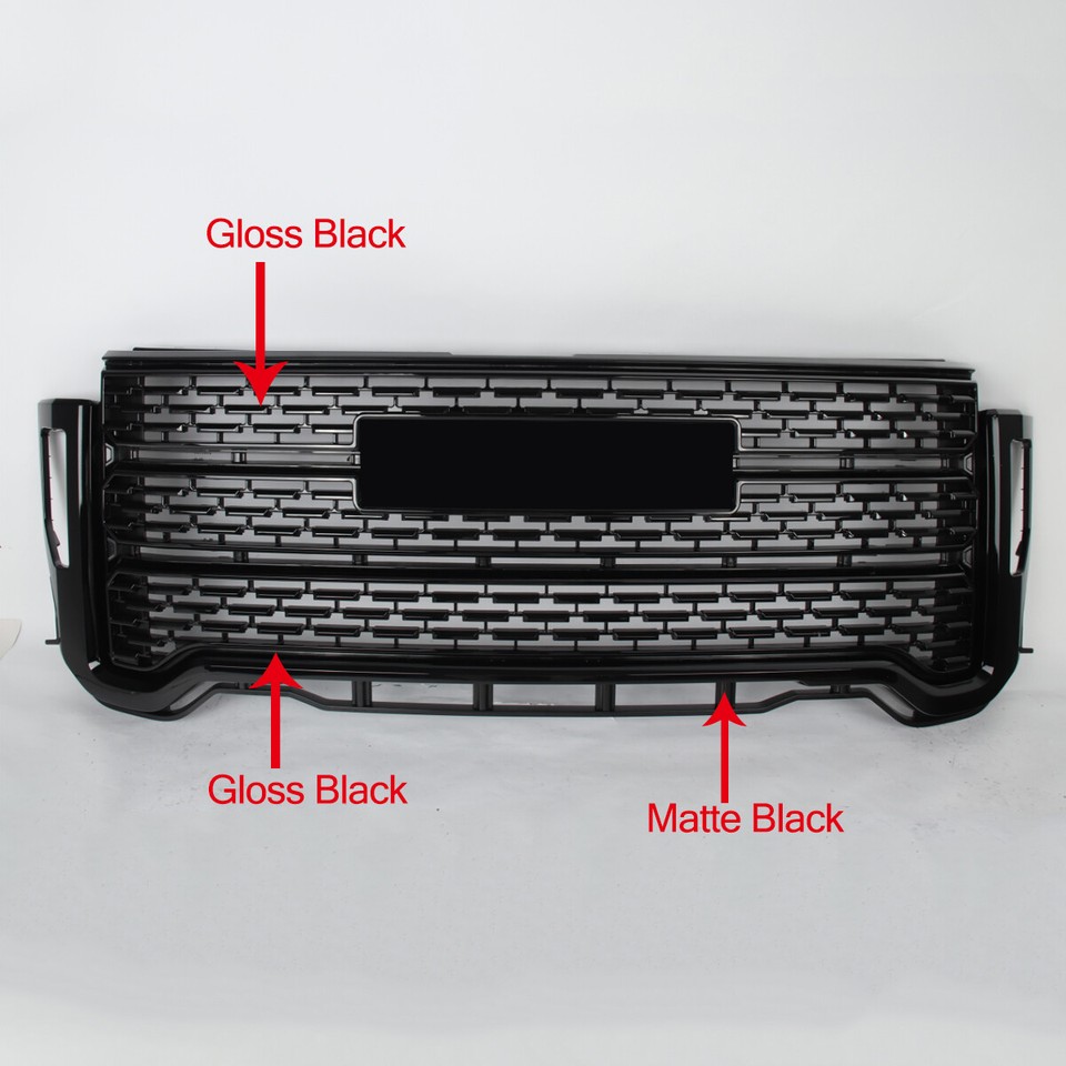 Fit 2020-2023 GMC Sierra Denali 2500/3500 HD Front Grille W/O Camera ...