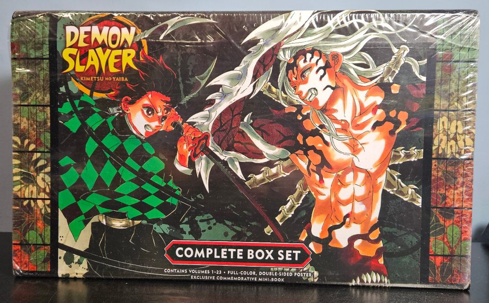 Demon Slayer Complete Box Set Full Color (Volumes 1-23), New and Sealed ...