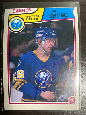 1983-84 Ric Seiling Autographed Card Buffalo Sabres #72 OPC | eBay