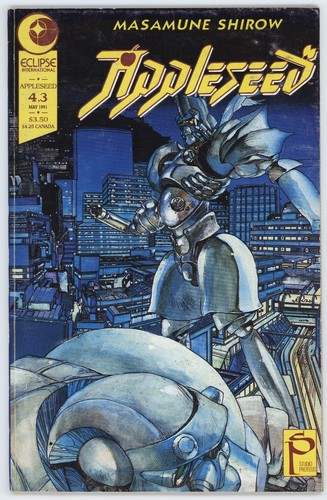 Appleseed Book 4 #3 Fine 6.0 1991 Masamune Shirow Cover | eBay