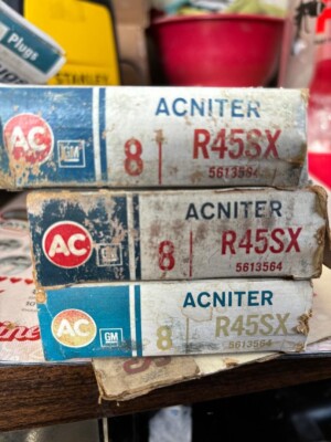 AC Delco spark plugs r45sx 5613564 | eBay