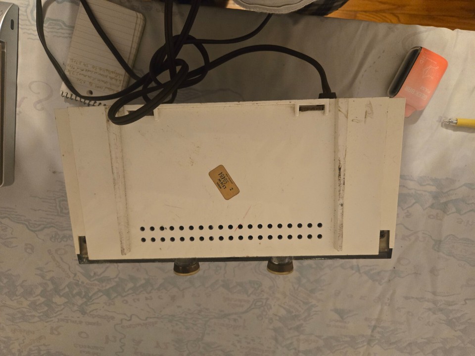 1962 Zenith Alarm Clock Radio Model Number: L516W Fully Functioning Bit ...