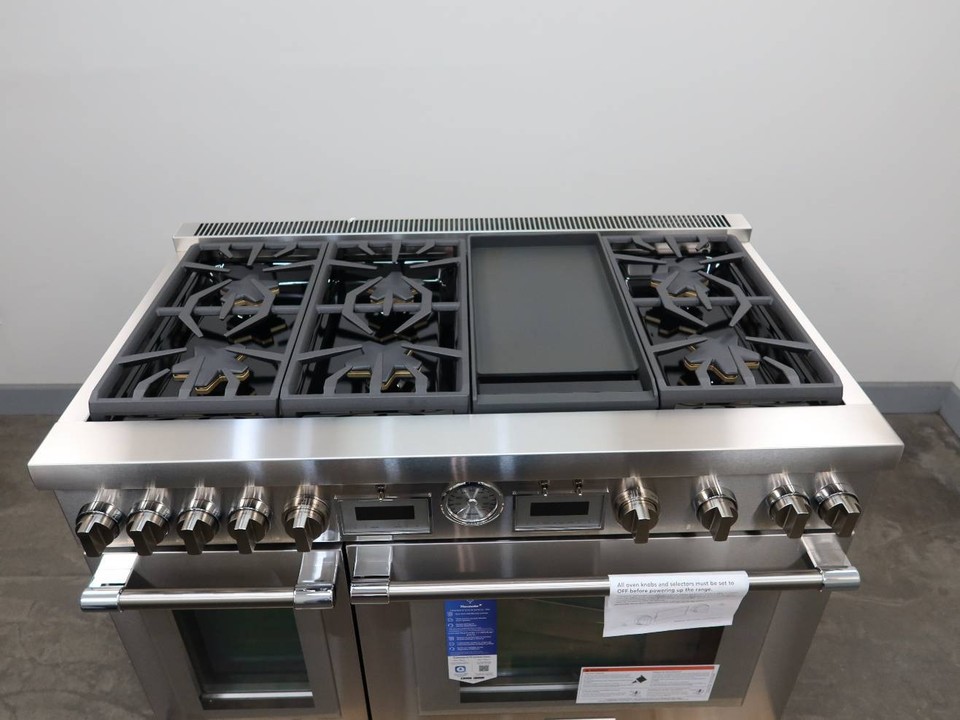 Thermador 48" SS Home Connect Pro-Style Pro Grand Dual Fuel Range ...