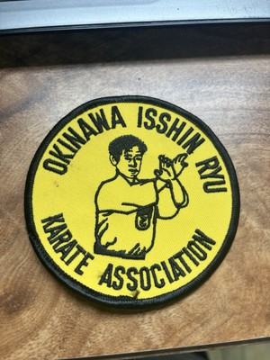 Okinawa Isshinryu Karate Association Martial Arts Patch Vtg 1980s Rare ...