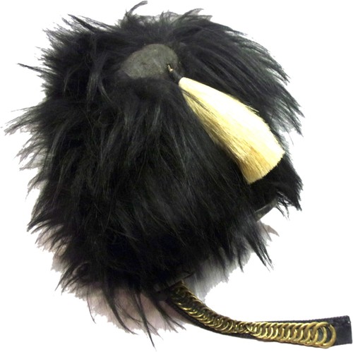 Original British Bearskin BUSBY Hat With Chinstrap | eBay