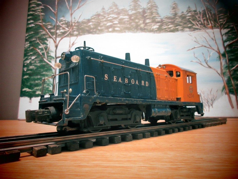 LIONEL #6250 SEABOARD NW2 SWITCHER - 1954-1955 TESTED RUNS WELL WITH ...