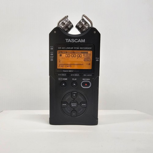 TASCAM DR-40 Linear PCM Recorder - Black | eBay
