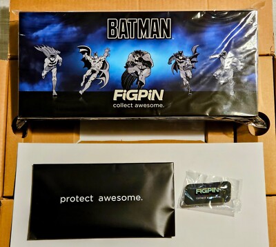 Figpin Batman Deluxe Box Set 2022 Edition LE 1000, Logo Pin Included ...