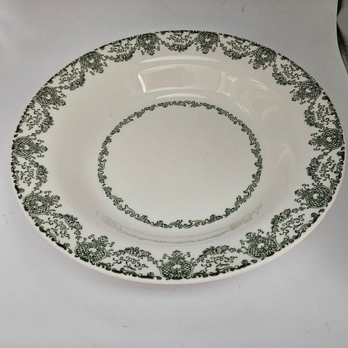 Vintage Royal China Green Floral Pattern 8.25" Cereal Bowl | eBay