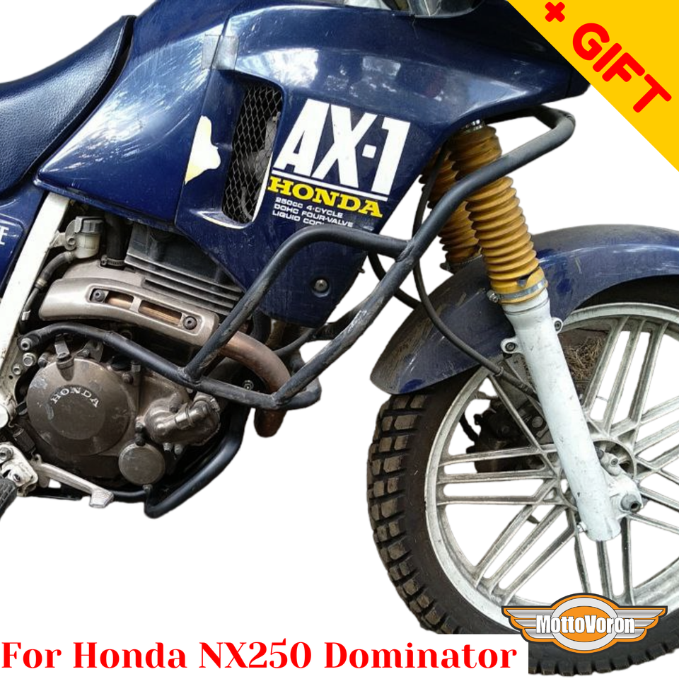 For Honda NX250 engine guard NX 250 Dominator crash bars, Bonus | eBay