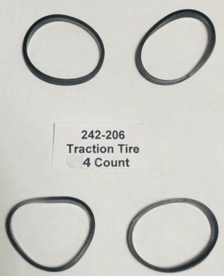 LIONEL STEAM ENGINE TRACTION TIRE 4 EA. ALSO WILLIAMS, ATLAS, ENGINES 1 ...