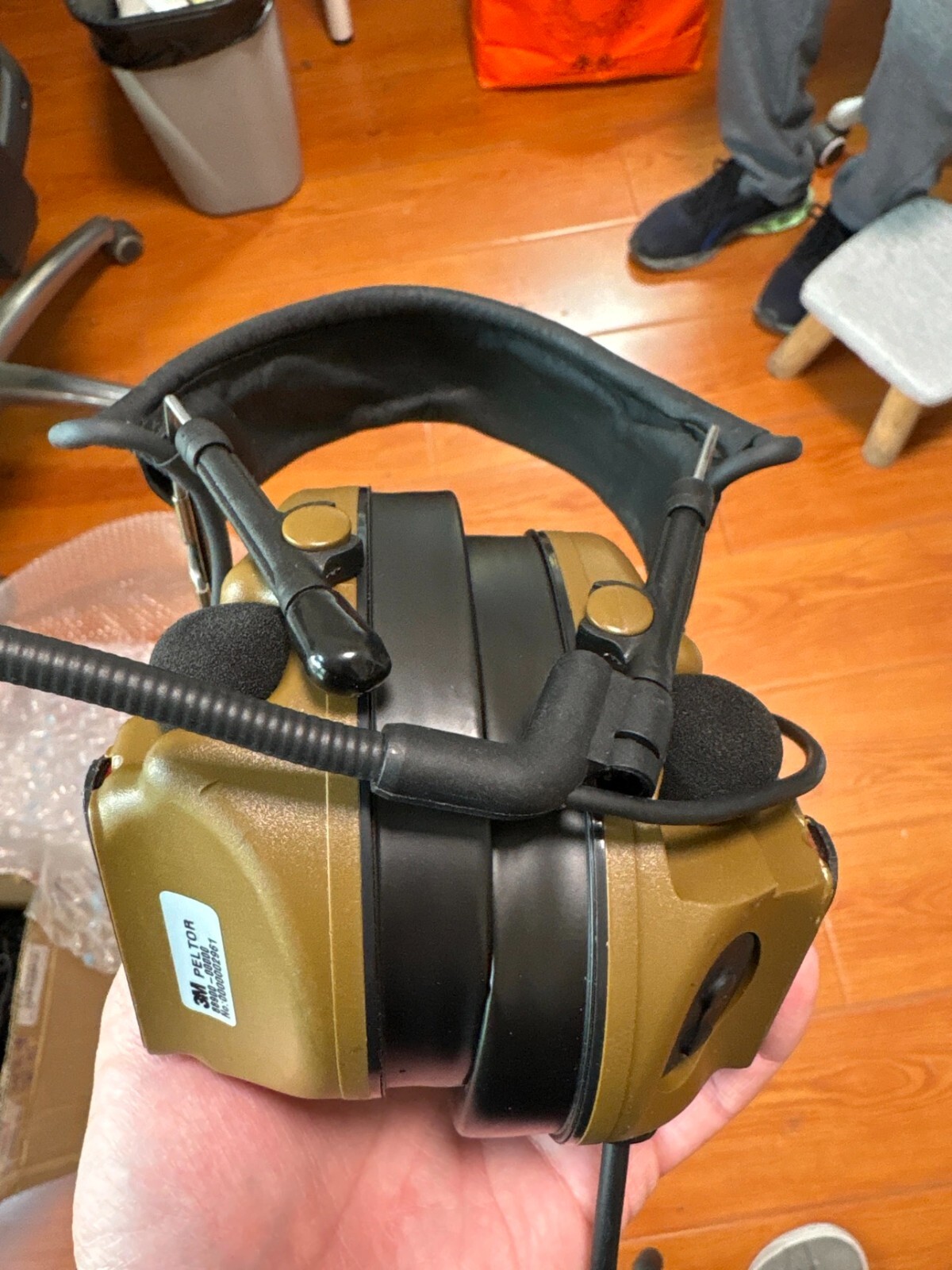 3M Peltor ComTac 3 Hearing Defender Headset - Tan (With Gel Cups) | eBay