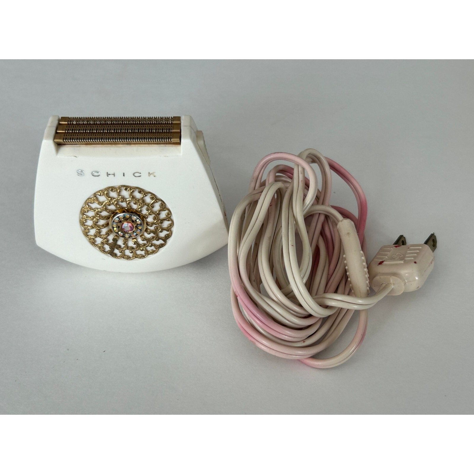 Lady Schick Electric Razor, Jewel Clamshell Design Model 109, Vintage ...