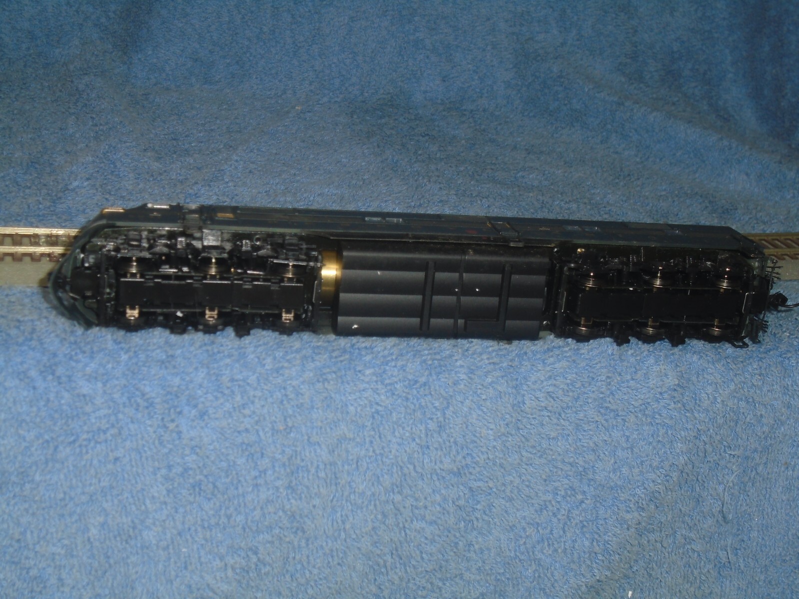 PROTO 2000 HO SCALE #23061 E7 A-UNIT w/MARS LIGHT #5841 & E7B DUMMY PRR ...