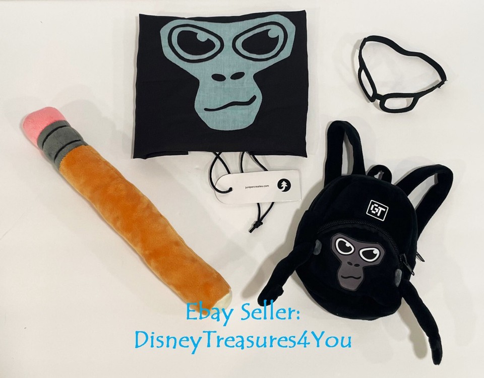 Gorilla Tag Plush WITH Game Code! Official Monke Plushie Axiom Juniper ...