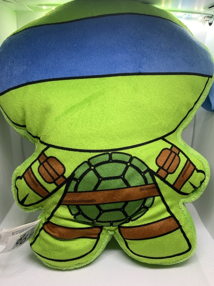 2016 Teenage Mutant Ninja Turtles ~ 10” LEONARDO PLUSH ~ Caricature ...