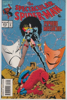 The Spectacular Spider-Man vol 1 # 213 Typhoid Attack Pt 1 - Marvel ...