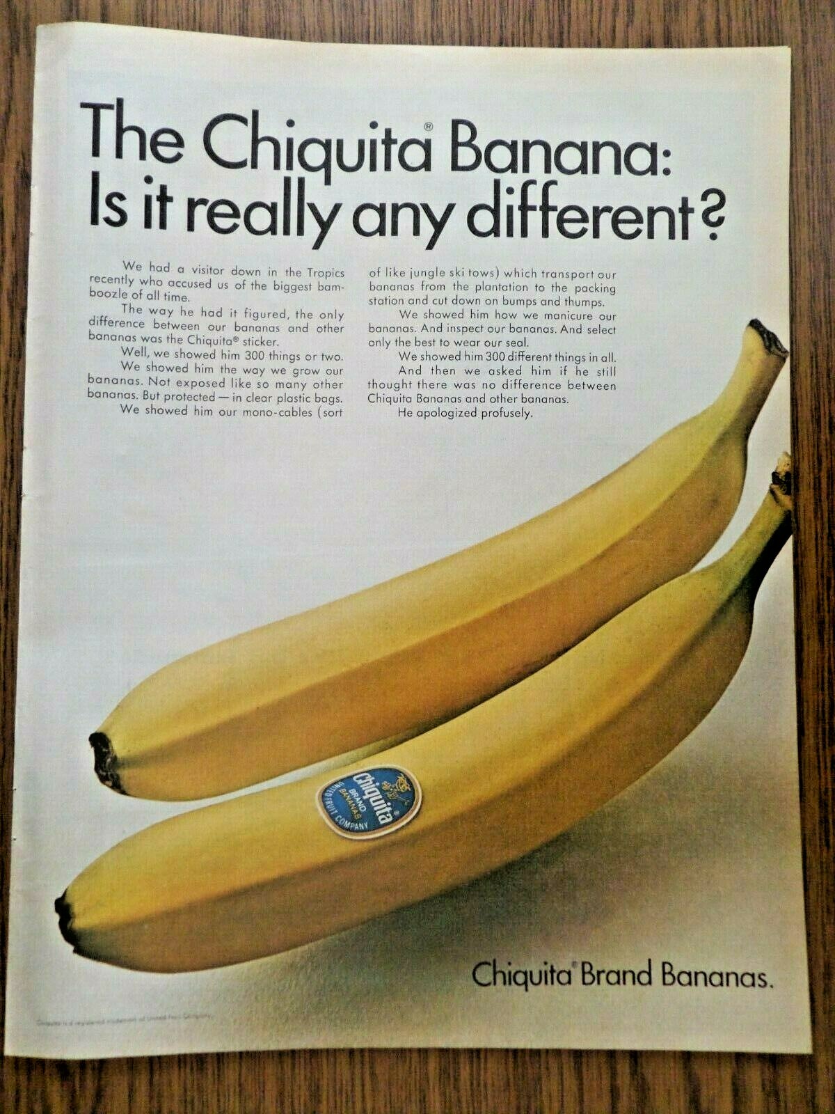 Chiquita Banana Ad