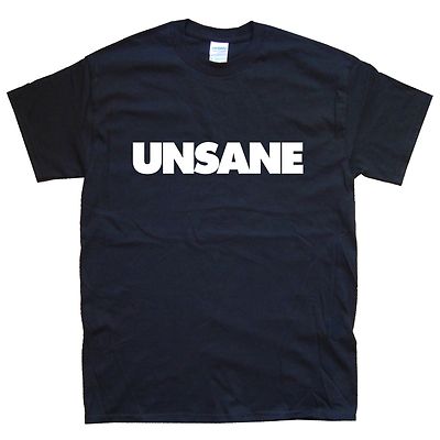 UNSANE T-SHIRT sizes S M L XL XXL colours Black, White | eBay UK