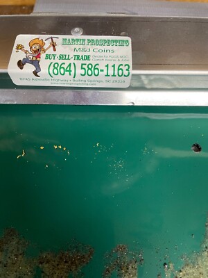 Martin Fine Gold Clean Up Miller Water Table The BEST | eBay