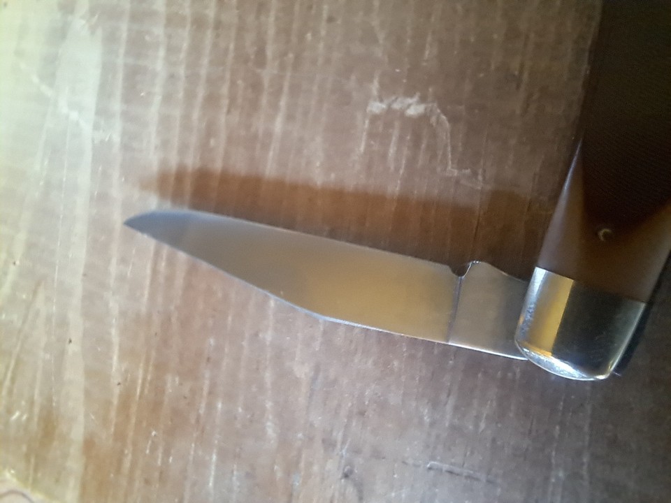 VINTAGE OLD TIMER Schrade 770T Pocket Knife Made USA | eBay