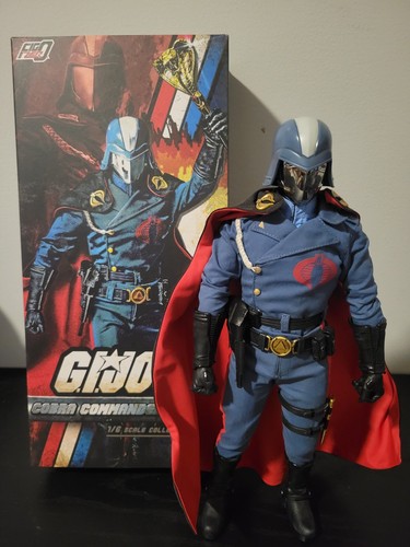 Threezero GI Joe Cobra Commander 1/6 Scale Action Figure | eBay