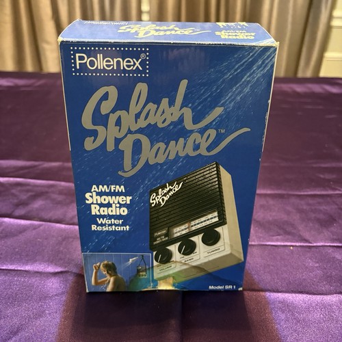 Vintage 1987 Pollenex Splash Dance AM/FM Shower Radio Model SR1 ...