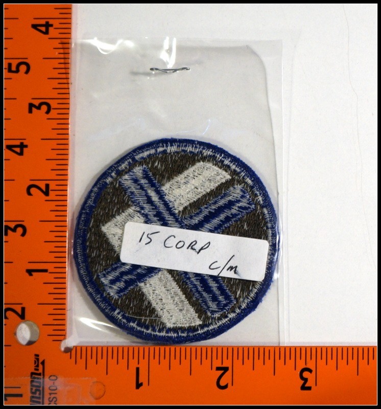 Military Patch US Army 15th Army Corps New Old Stock #T4037 | eBay