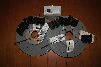 Mercedes Benz Genuine E55 SL55 03-06 AMG Brake Front Rotors & Pads | eBay