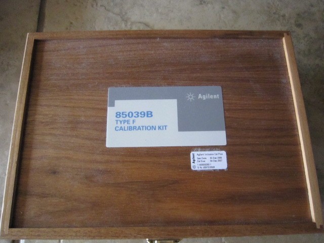 AGILENT 85039B TYPE F 75 Ω OHM CALIBRATION KIT OPTION 00F | eBay