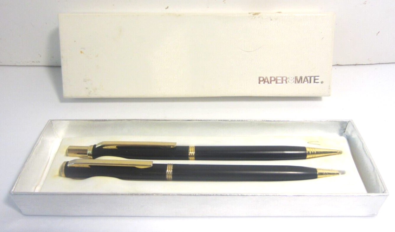 Vintage Paper Mate Pen & Pencil Set - Original Box | eBay