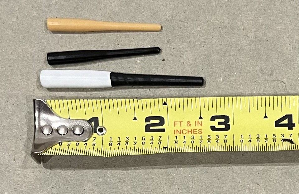 5 Bats ~ Tan MINI baseball for Bobbleheads Bobblehead Replacement MINI ...