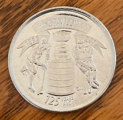 2017 Stanley Cup Canada 25 cents quarter coin **75% off combined ...