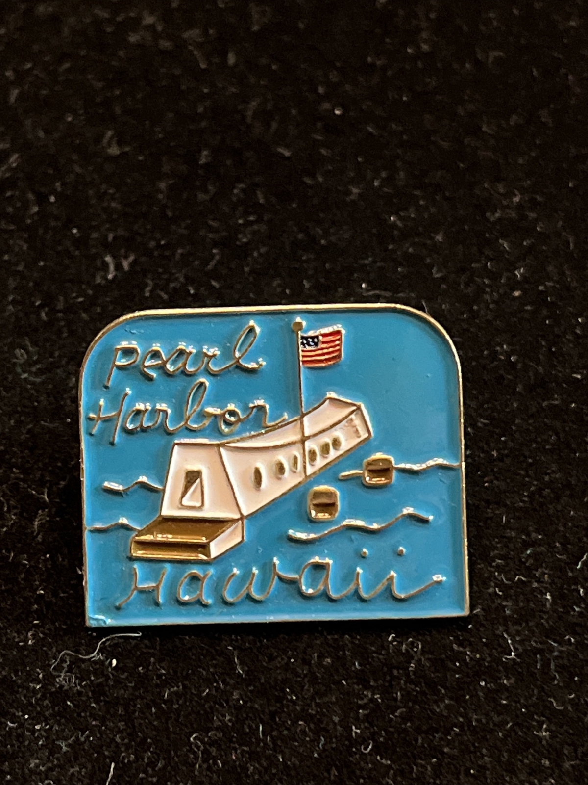 Pearl Harbor USS Arizona National War Memorial Hawaii Enamel Lapel Pin ...